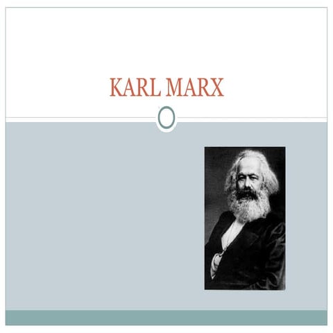 Aula Karl Marx | PPT