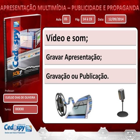 Aula 5 powerpoint | PPT