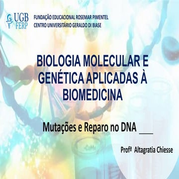 Agentes Mutagênico | PPTX