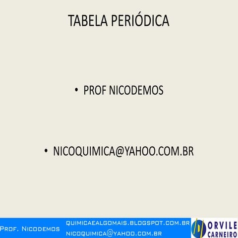 AULA DE QUÍMICA - TABELA PERIÓDICA E RADIOATIVIDADE.pdf