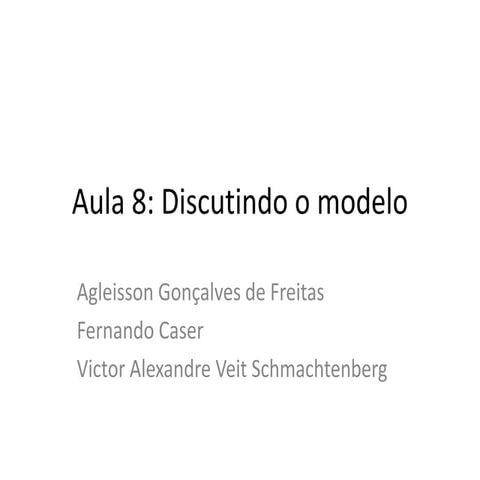 Aula 8 - Retomando, Recapitulando | PDF