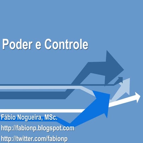 Aula 9 poder e controle | PPT