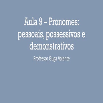 Linguagem impessoal | PDF