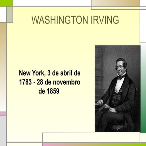 Aula 9 Washington Irving | PPT