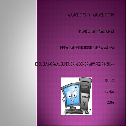 Aulaclic.es y aulaclic.com | PDF