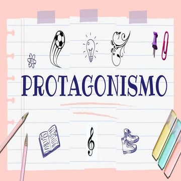 AULA DE PROTAGONISMO ESTUDANTIL FUNDAMENTAL E MÉDIO | PPTX