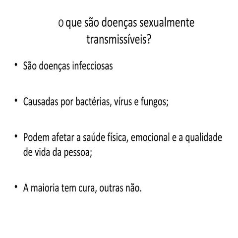 DST - DOENÇAS SEXUALMENTE TRANSMISSÍVEIS.ppt