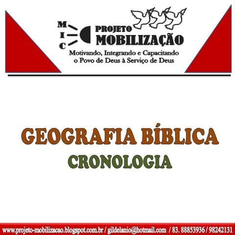 Aula geo 3 _ cronologia da historia da bíblia_ geografia juvep prof ...