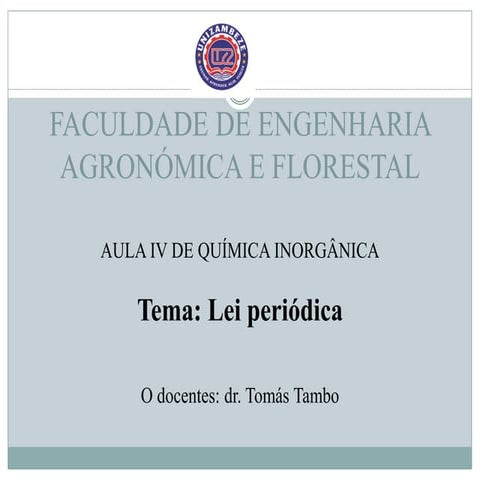 Aula Tabela Periodica Pdf