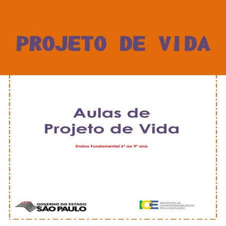 Atividades Sobre Projeto De Vida Com Gabarito