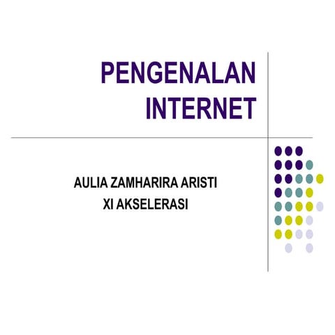Pengenalan Internet | PPT