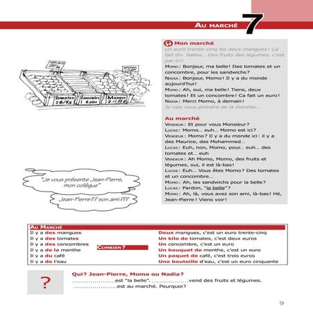 Au marche | PDF