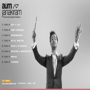 Aum Janakiram Profile [2018] | PDF