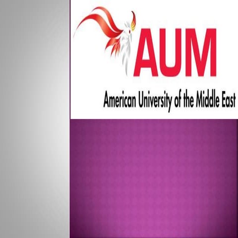 Aum ppt | PPTX | Professional School | Postgraduate Education