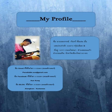 My Profile Pdf