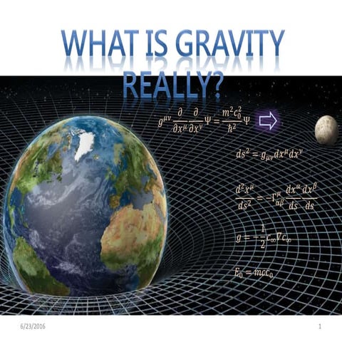 A unification of gravity with electromagnetism and quantum | PPTX