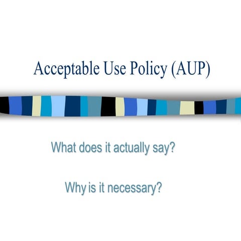 AUP.ppt