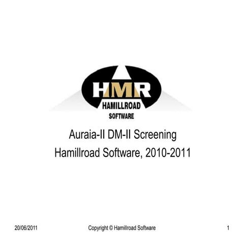 Auraia Ii Screening Presentation | PDF
