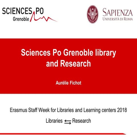 Sciences Po Grenoble library and Research, France | PDF