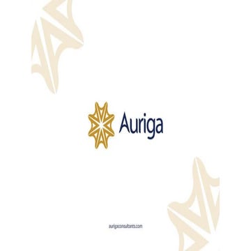 Consulting Companies in abu dhabi auriga | PPTX