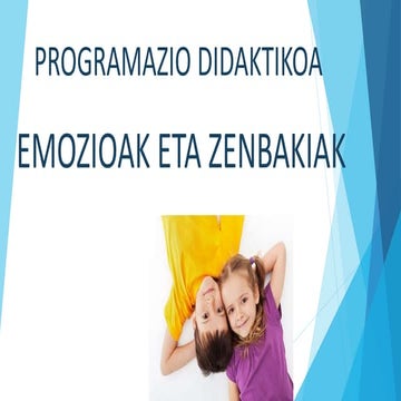 PROGRAMAZIO DIDAKTIKOA | PPT