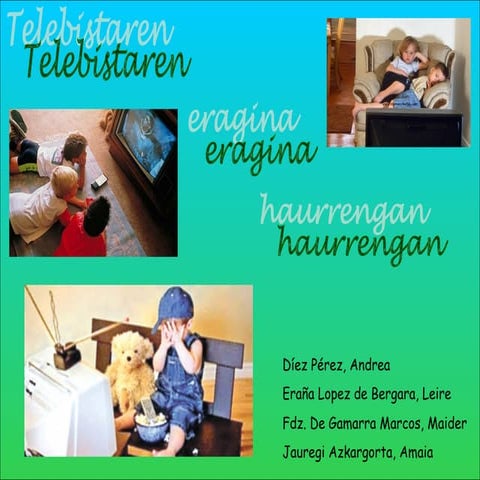 Triptikoaren aurkezpena | PPT