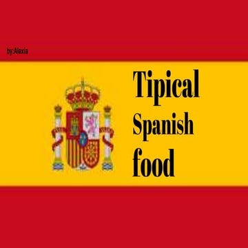 Spanish tapas | PPT