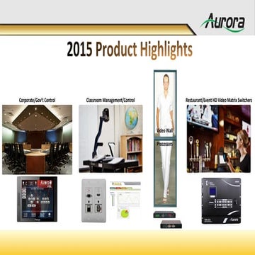 Aurora Multimedia - company product competitive advantages | PDF