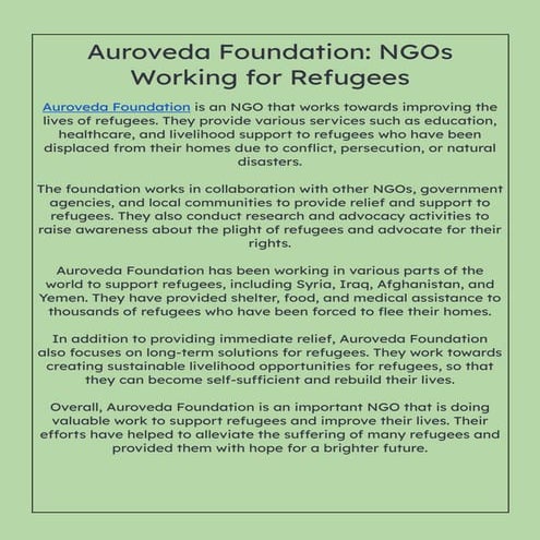 Auroveda-Foundation-NGOs-Working-for-Refugees.pdf