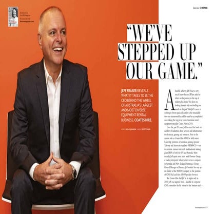 Jeff Fraser - Coates Hire CEO - CEO Magazine | PDF