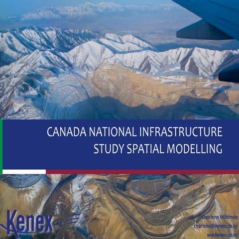 Canada National Infrastructure Study with GIS | PPT