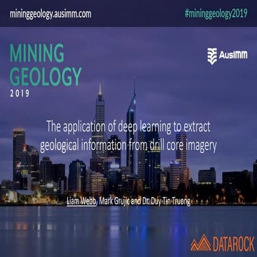 The future of mining and mining geology - advances in technology, AI ...