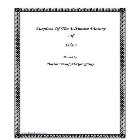 Auspices of the Ultimate Victory of Islam | PDF