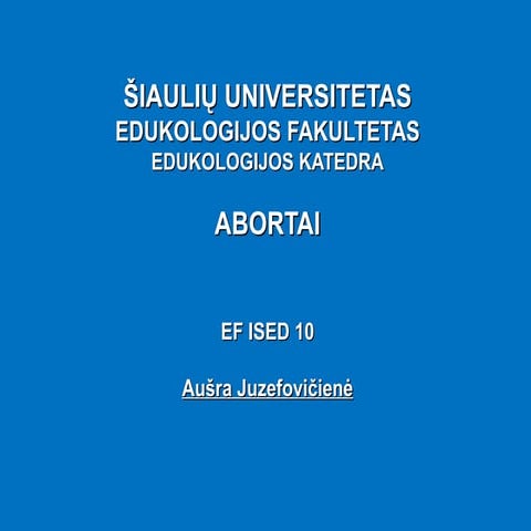 Ausros juzefovicienes darbo_pristatymas | PPT