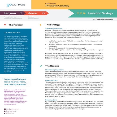 Austin Company Case Study | PDF