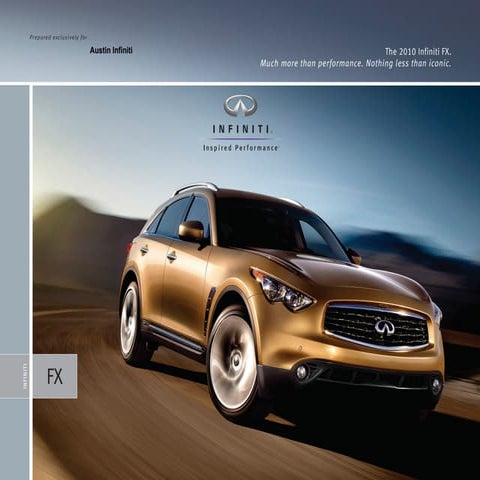 Austin Infiniti FX35/FX50 Brochure | PDF