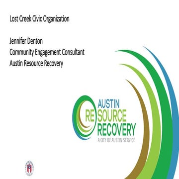 Austin Resource Recovery | PDF