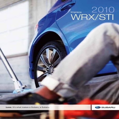 Austin Subaru Impreza WRX STi Brochure 2010 | PDF