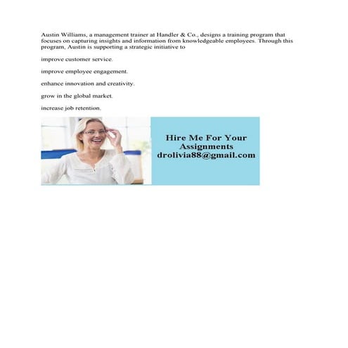 Austin Williams- a management trainer at Handler & Co-- designs a trai.pdf