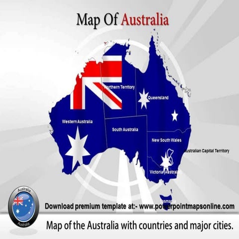 Australia PowerPoint Maps Template | PPT