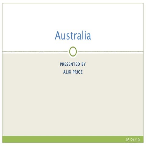 Australia | PPT