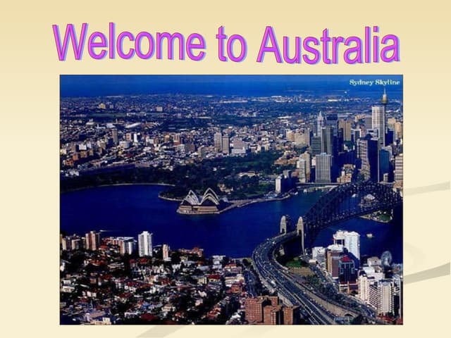 Australia presentation | PPT
