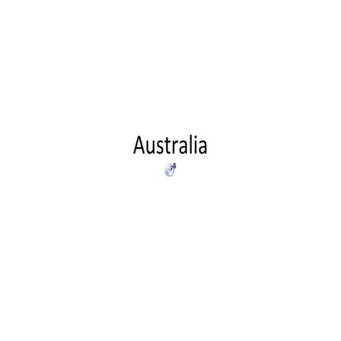 Australia | PPT