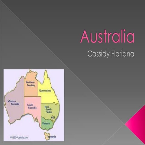 Cities of australia | PPTX