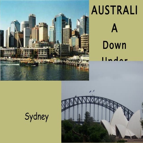 Australia Down Under | PPT