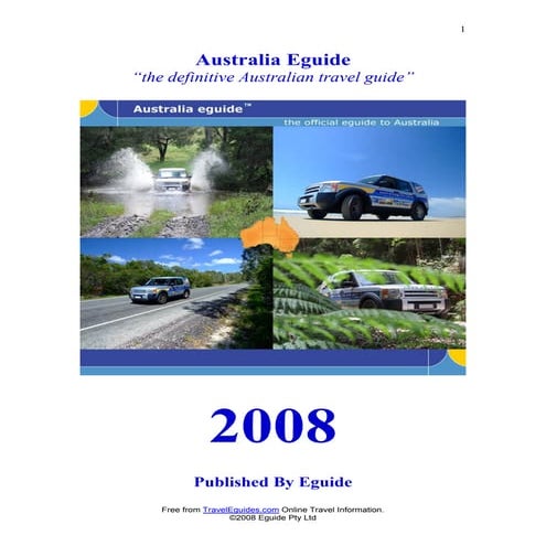 Australia travel-guide | PDF