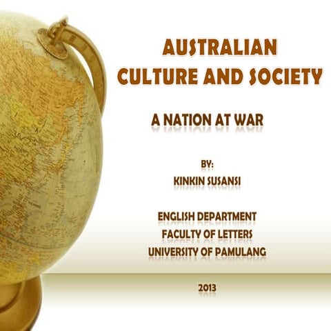 Australia at war | PPTX