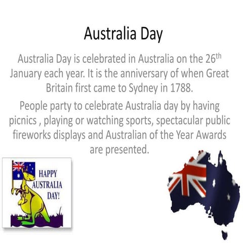 Australia day | PPTX