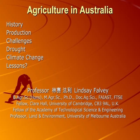 Australian Agriculture | PPT