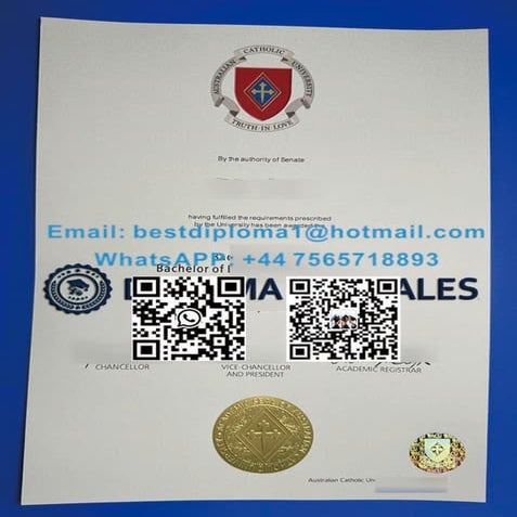 How to Order ACU Degree, Australian Catholic University Degree | PDF